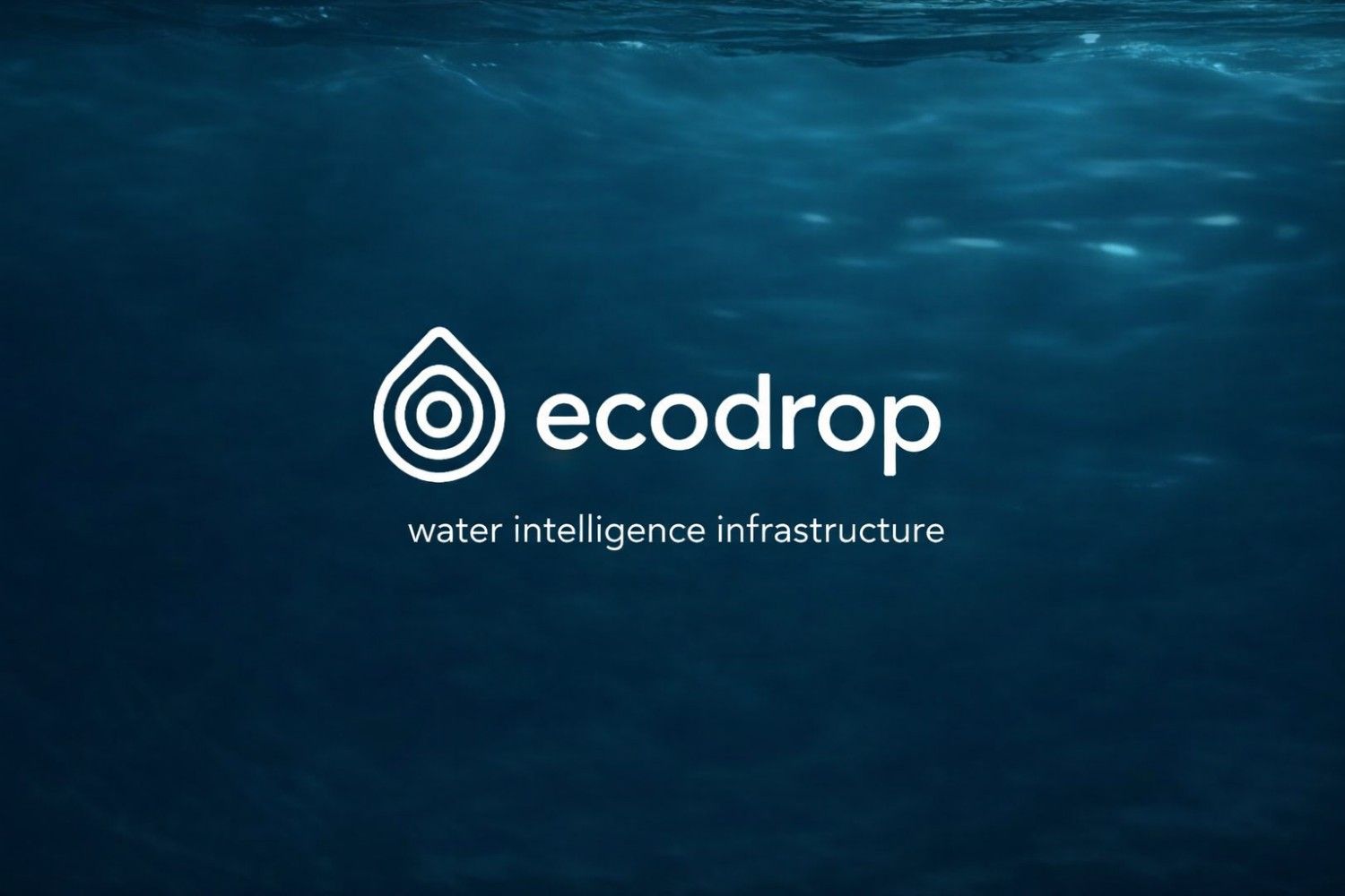 ecodrop | water intelligence infrastructure